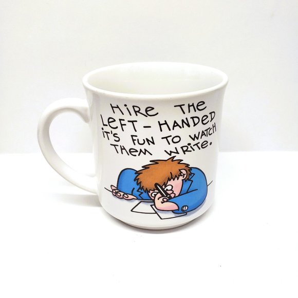 Skip Morrow | Dining | Vintage Skip Morrow Coffee Mug Hire The Left ...